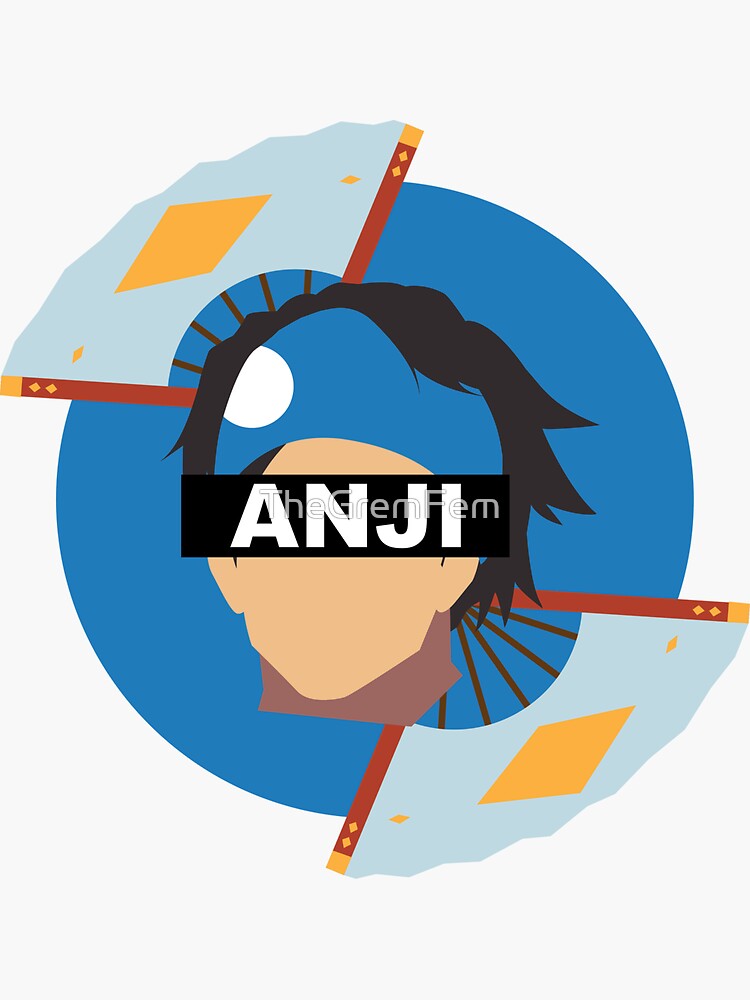 "Anji Mito GG Strive" Sticker for Sale by TheGremFem | Redbubble