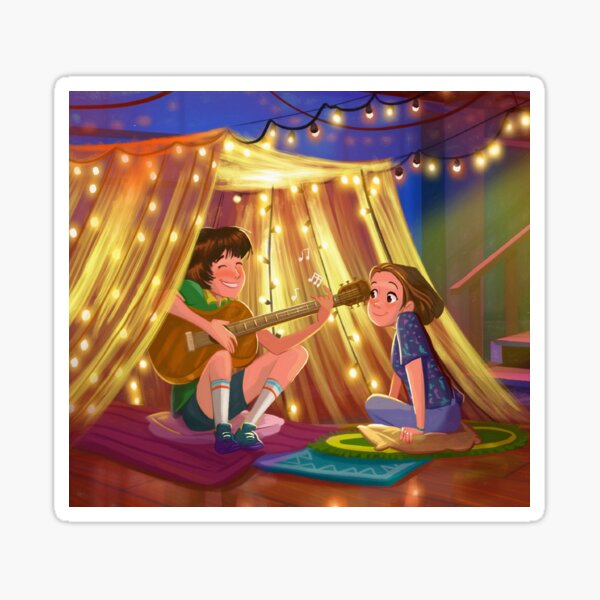 "Eleven and Mike Stranger Things" Sticker for Sale by 0989898i | Redbubble