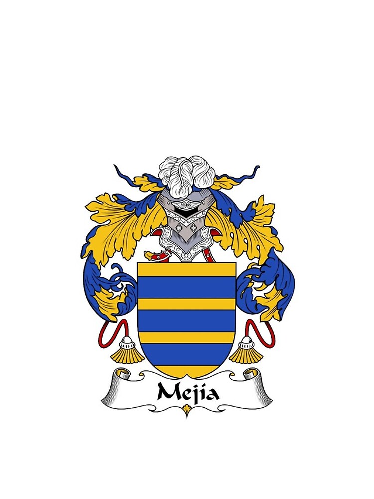 "Mejia Coat of Arms/ Mejia Family Crest" iPhone Case for Sale by ...