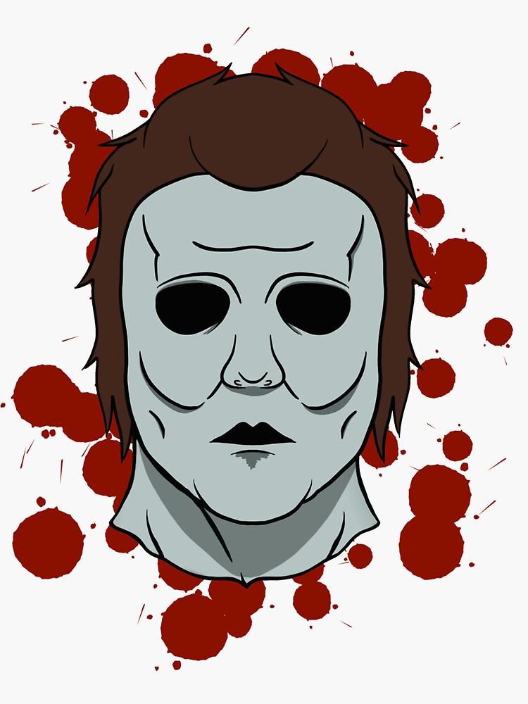 "Spooky mike" Sticker for Sale by erafl0yd | Redbubble
