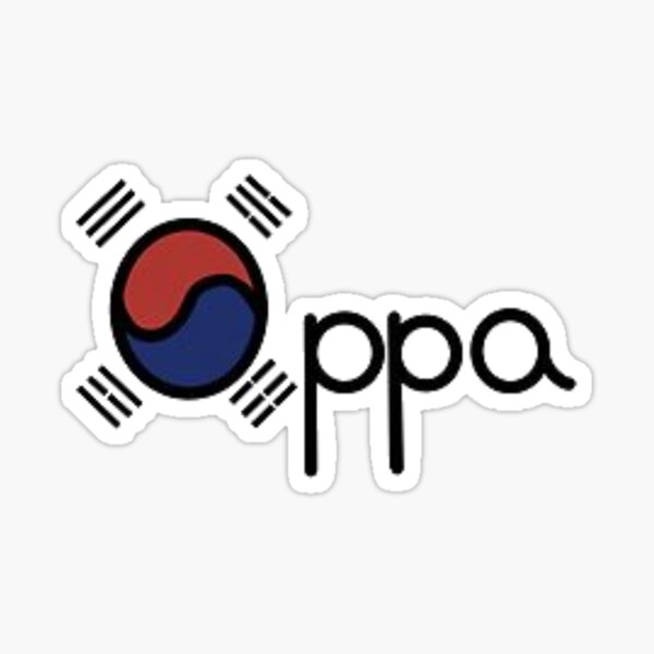 "Cute Korean oppa design" Sticker by KoreanArtist96 | Redbubble