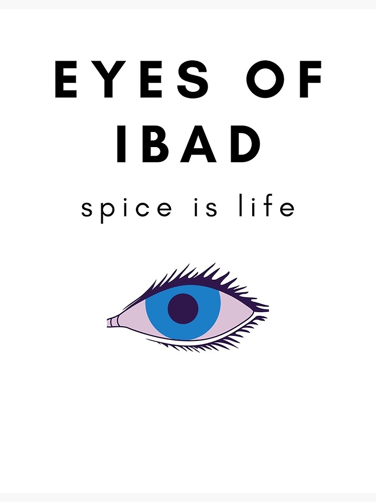 "The Eyes of IBAD" Poster for Sale by Russos | Redbubble