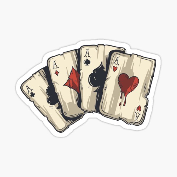 " Playing Cards" Sticker by feliphe23 | Redbubble