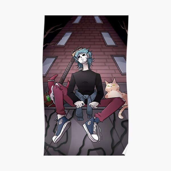 "Sally Face and Gizmo" Poster for Sale by Queenmadison1 | Redbubble