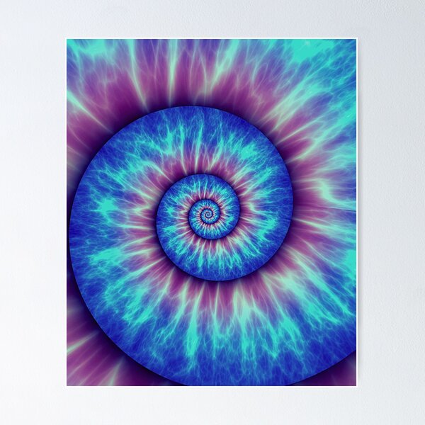 "Fibonacci Pattern Abstract" Poster for Sale by Birdhead | Redbubble