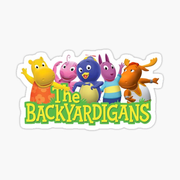 "backyardigans funny" Sticker for Sale by marytrou | Redbubble