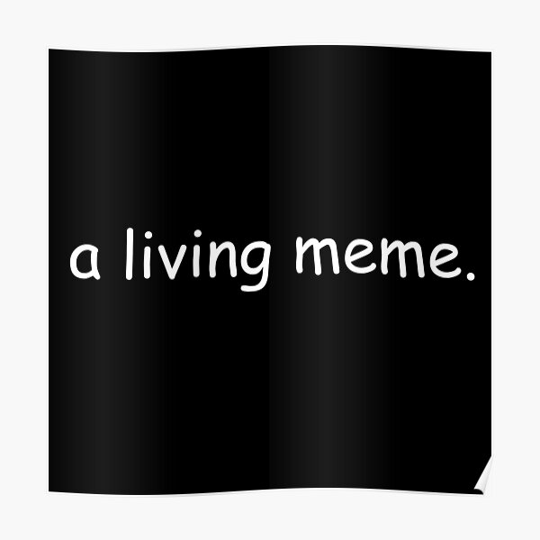 "meme" Poster for Sale by JrDesigner | Redbubble