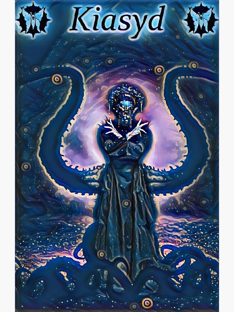 Pegatina «Kiasyd design 1 dibujos animados azul y morado» de lady-eve ...