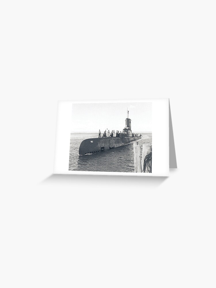 "USS ATULE (SS-403) SHIP'S STORE" Greeting Card for Sale by ...