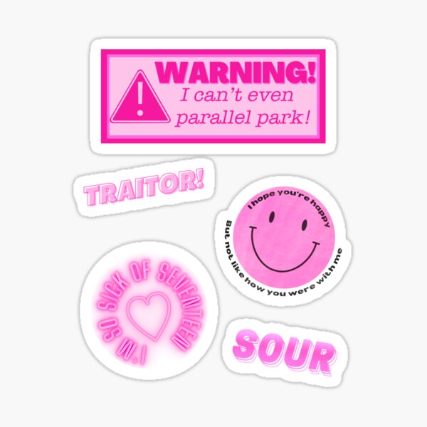 "Sour Sticker Pack" Sticker by juliasilvestri | Redbubble