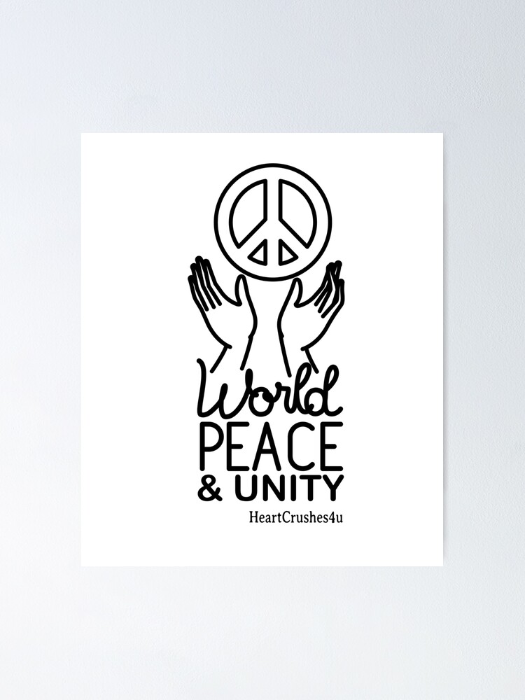 "World Peace & Unity (Inspirational Encouragement) Motivational Quote ...
