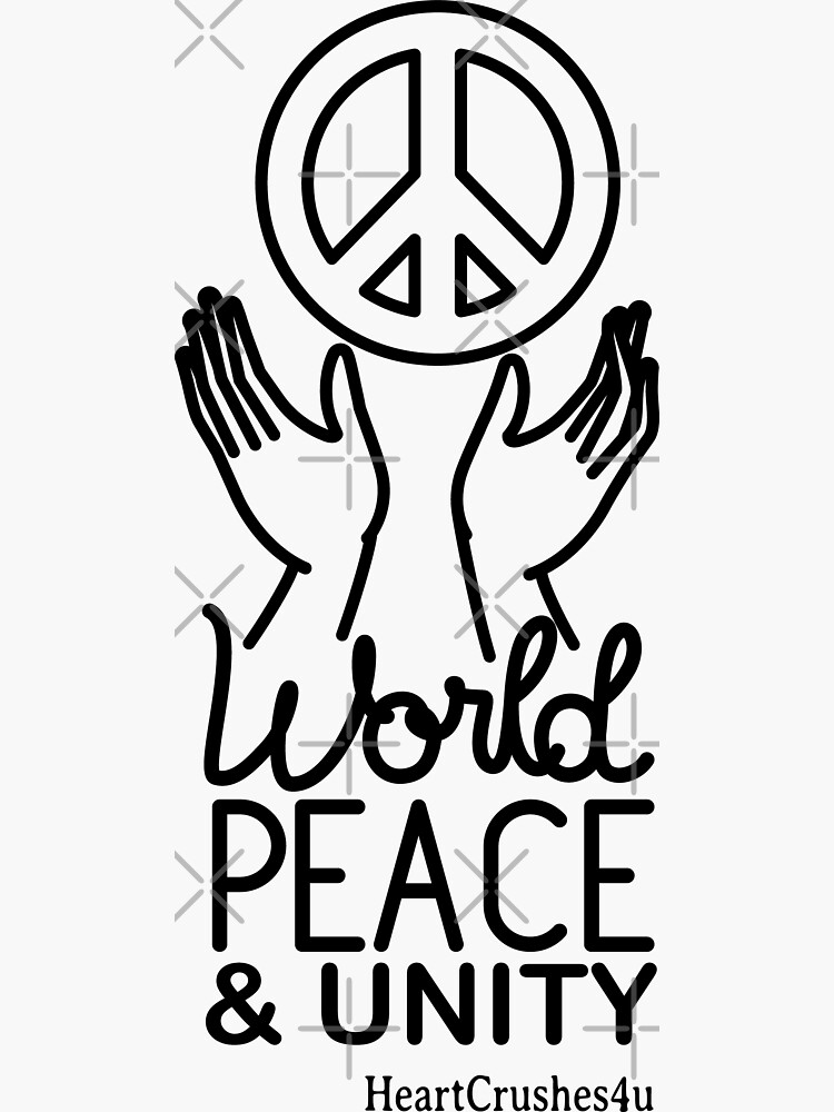 "World Peace & Unity (Inspirational Encouragement) Motivational Quote ...