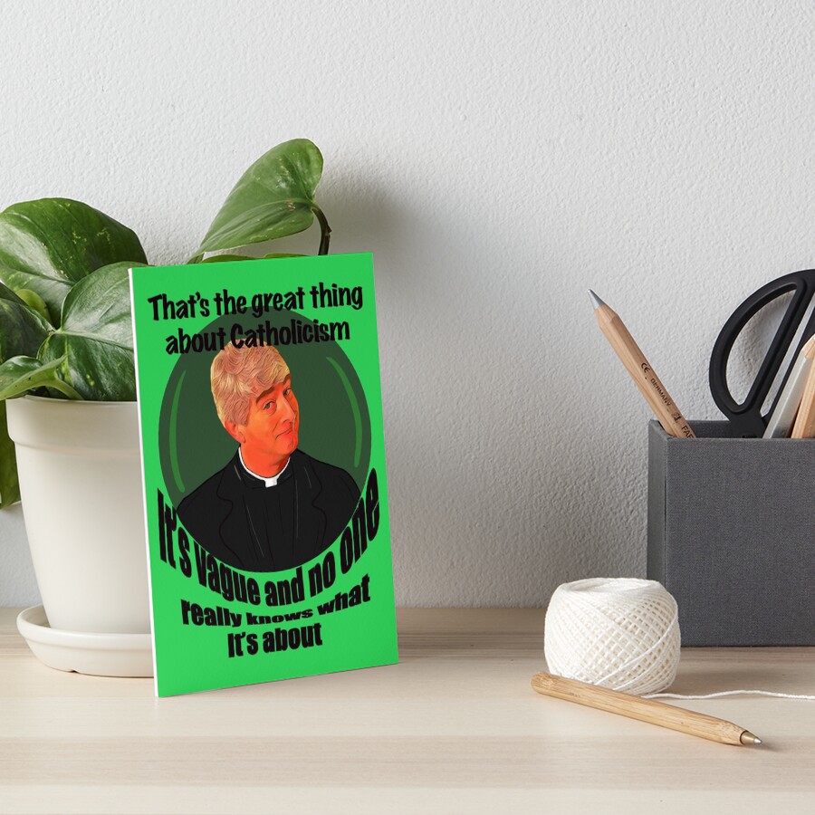 "Father ted" Art Board Print for Sale by Nicfearn86 | Redbubble