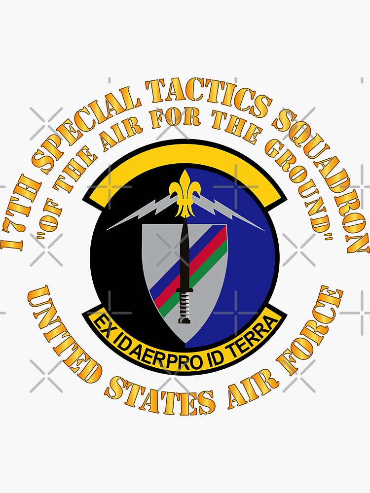 "USAF - 17th Special Tactics Squadron" Sticker for Sale by twix123844 ...