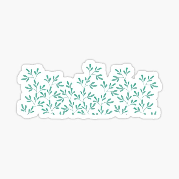 "Floral watercolor twigs" Sticker by OlgaLionart | Redbubble