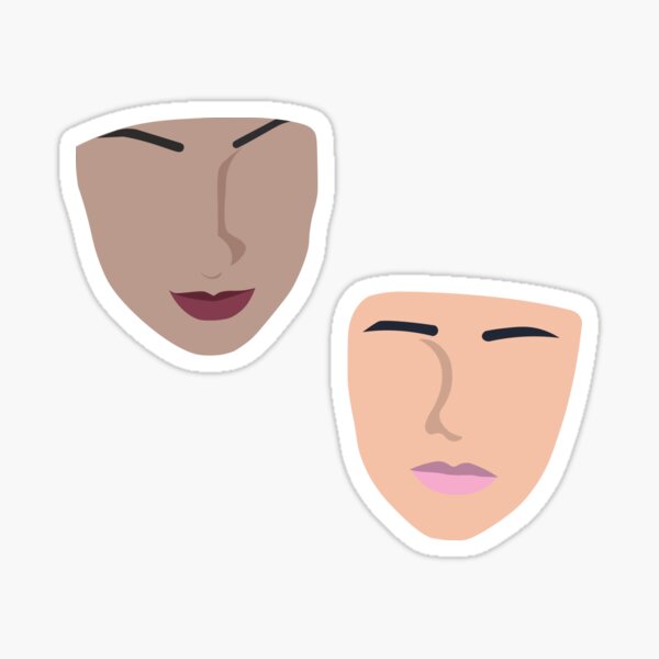 "Poker Face" Sticker for Sale by PixelRemix | Redbubble