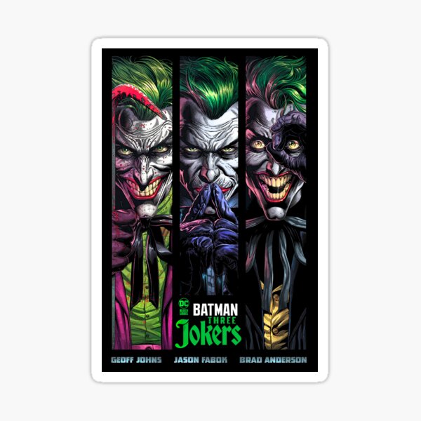 "Triple Joke" Sticker for Sale by Hitori01 | Redbubble