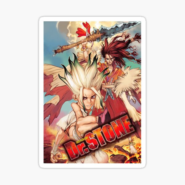 "Dr Stone" Sticker for Sale by TroquvoHeho | Redbubble