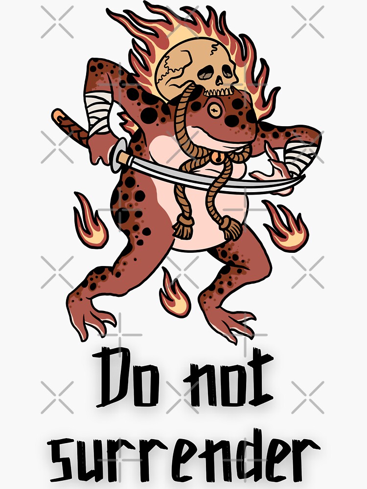 "Do Not Surrender" Sticker by dr-tars | Redbubble