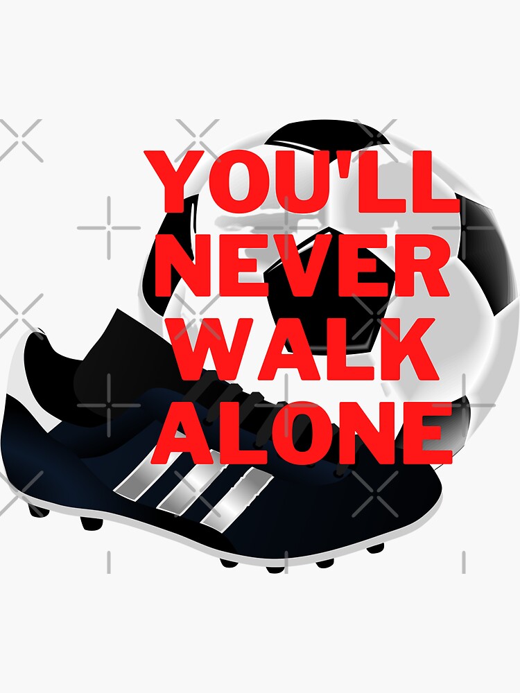 "Soccer slogan for Liverpool football club." Sticker by dilibern-design ...