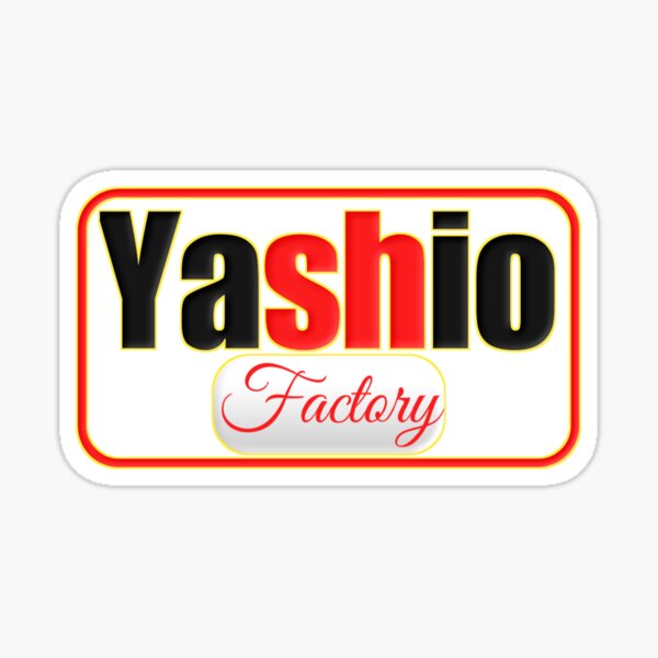 "Yashio" Sticker for Sale by Roosvette | Redbubble