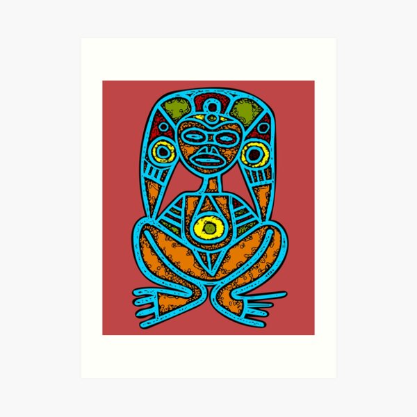 "ATABEY GODDESS TAINO SYMBOL" Art Print by liamaris | Redbubble