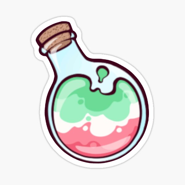 "Mini Pride Potions - abro" Sticker for Sale by Cybernonymous | Redbubble