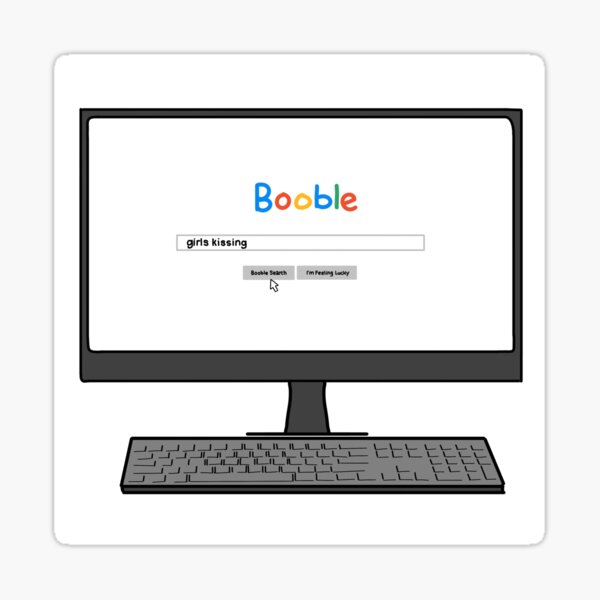 "Booble Search" Sticker for Sale by stephaniebeagle | Redbubble
