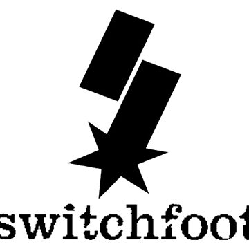 "The logos favorite is the best switchfoot rock band" Sticker for Sale ...