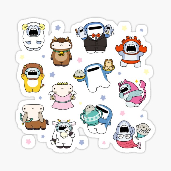 "Samezu Pack" Sticker for Sale by yktv-kloi | Redbubble