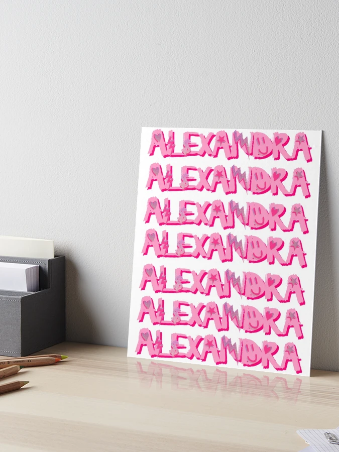Name Graphics Alexandra 082145