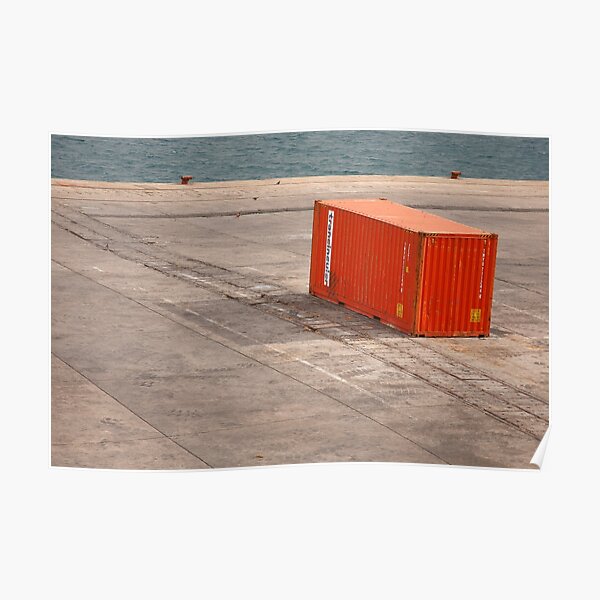 "Shipping container" Poster by gavila | Redbubble