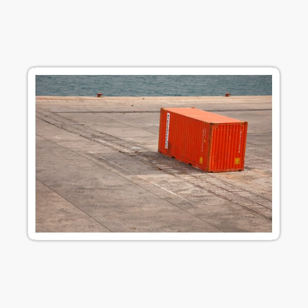 "Shipping container" Sticker for Sale by gavila | Redbubble
