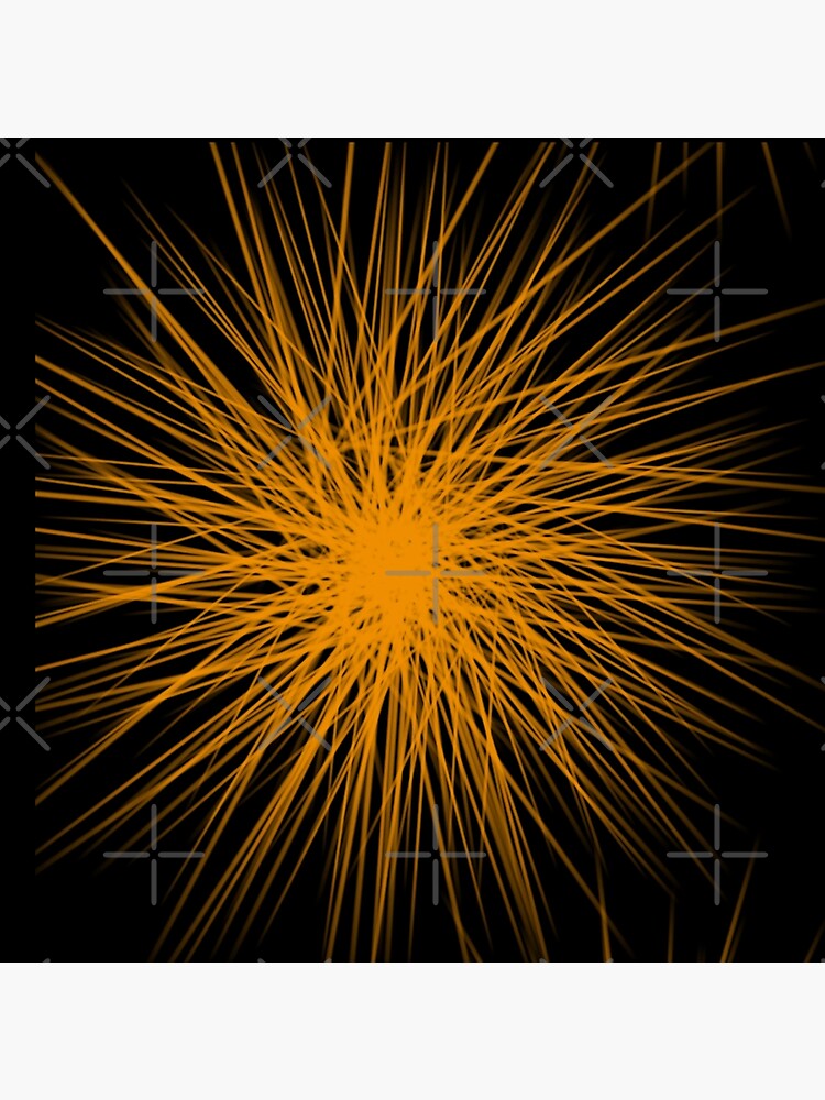 "Golden Rays Rising Sun Abstract modern art" Poster by rnrco | Redbubble