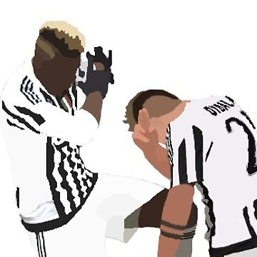"Paul Pogba Paulo Dybala Dab" Sticker for Sale by futbolistah | Redbubble