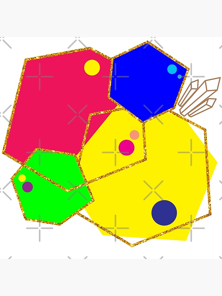 "GEOMTRY" Poster by Ronielle | Redbubble