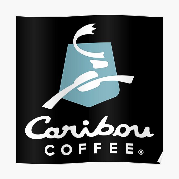 "Caribou." Poster for Sale by Zestan | Redbubble