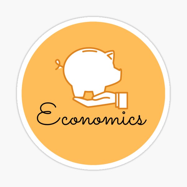 "Economics Subject Sticker" Sticker by Pegasus2020 | Redbubble