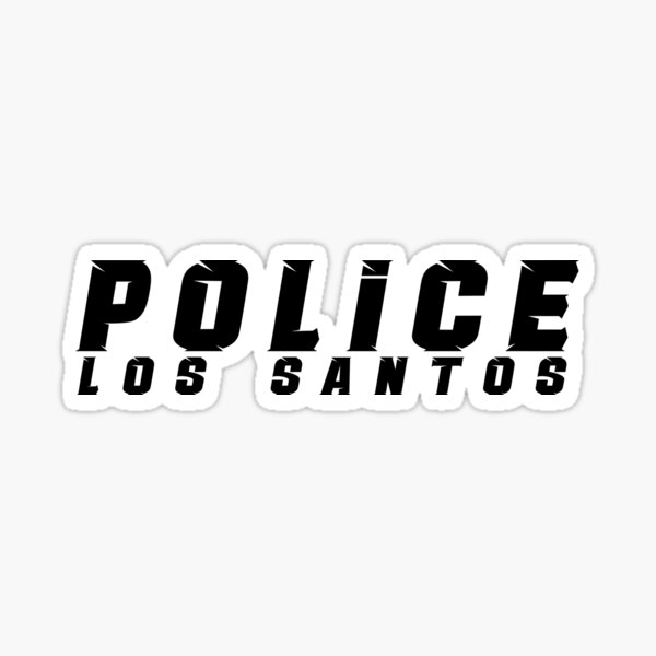 Los Santos Stickers | Redbubble