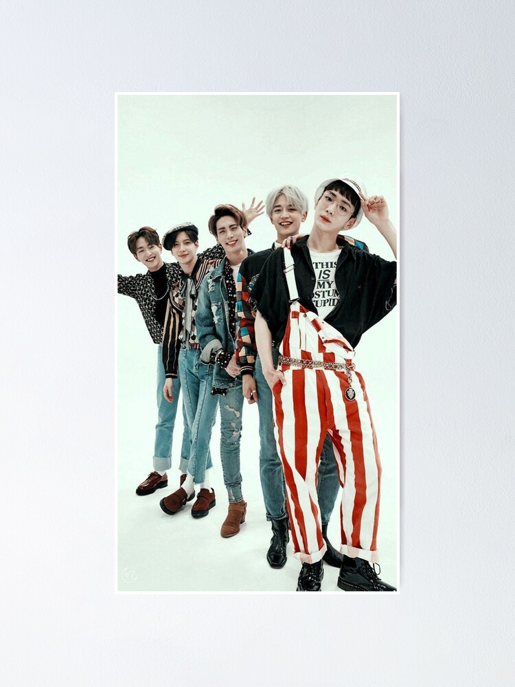 "SHINEE - Group Photo - 2" Poster for Sale by K-Artists | Redbubble