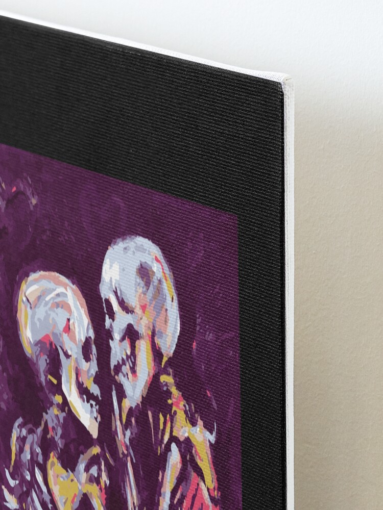 "lovers of valdaro - Eternal Embrace White Essential" Mounted Print for ...