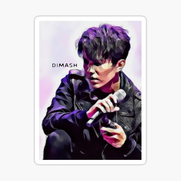 "Dimash Kudaibergen Concert" Sticker by DimashMerch | Redbubble