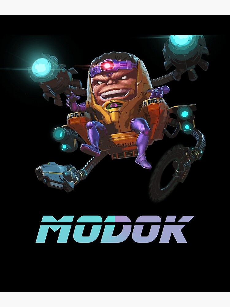 "MODOK MARVEL" Poster for Sale by DSTORE14 | Redbubble