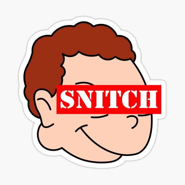 "Recess Randal The Snitch Kid" Sticker for Sale by ProdbyNiECO | Redbubble