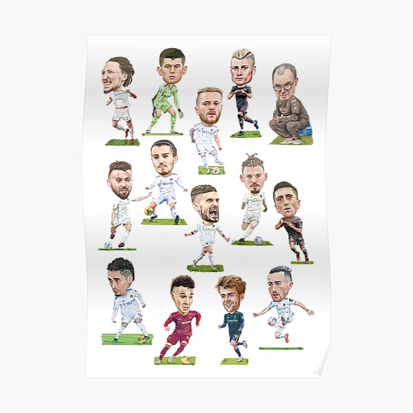 "Bielsa's Boys" Poster for Sale by paul-aitch-art | Redbubble