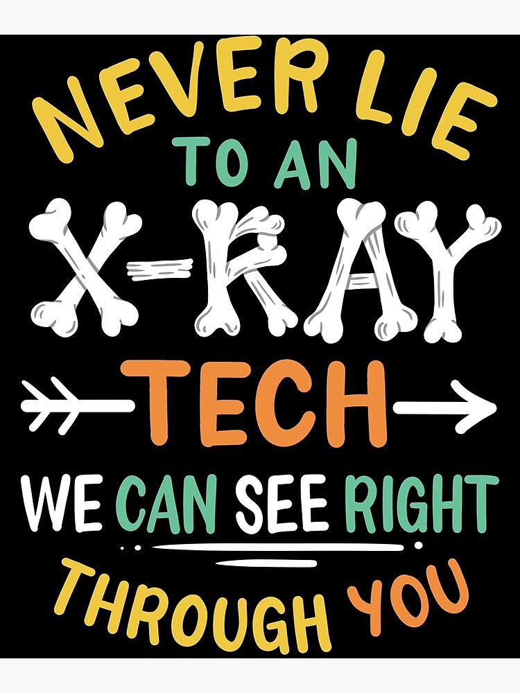 "X-ray Tech technician radiographer" Canvas Print by Mealla | Redbubble