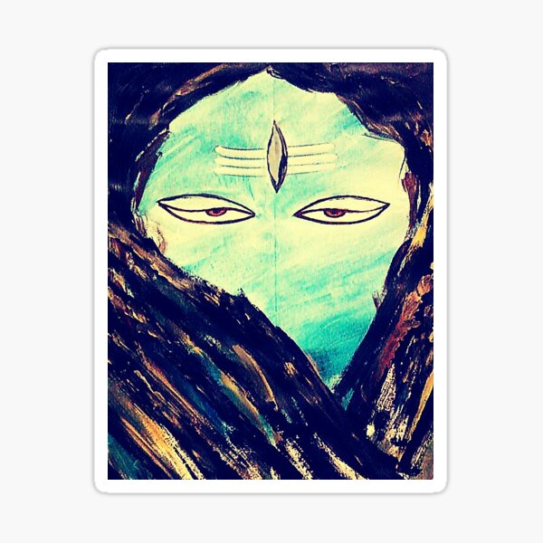 "shiv" Sticker for Sale by ramya | Redbubble