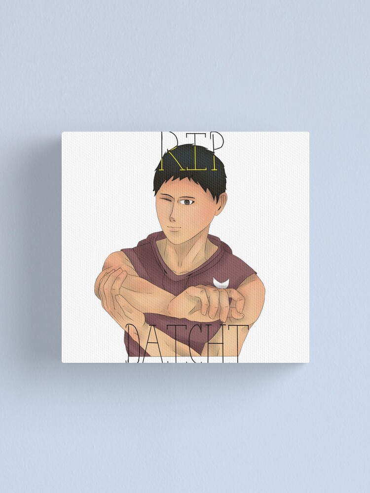 "Haikyuu Karasuno High Daichi Sawamura Tiktok Meme" Canvas Print for ...