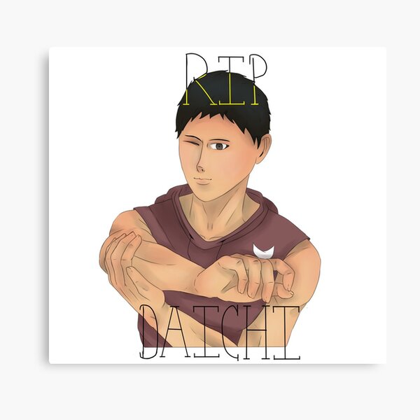 "Haikyuu Karasuno High Daichi Sawamura Tiktok Meme" Canvas Print for ...