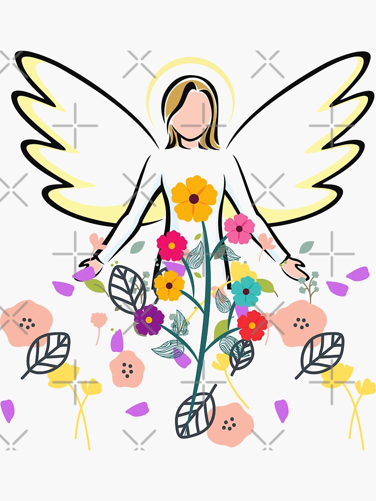 "Guardian Angel, Angel, Defender" Sticker for Sale by ADMG | Redbubble